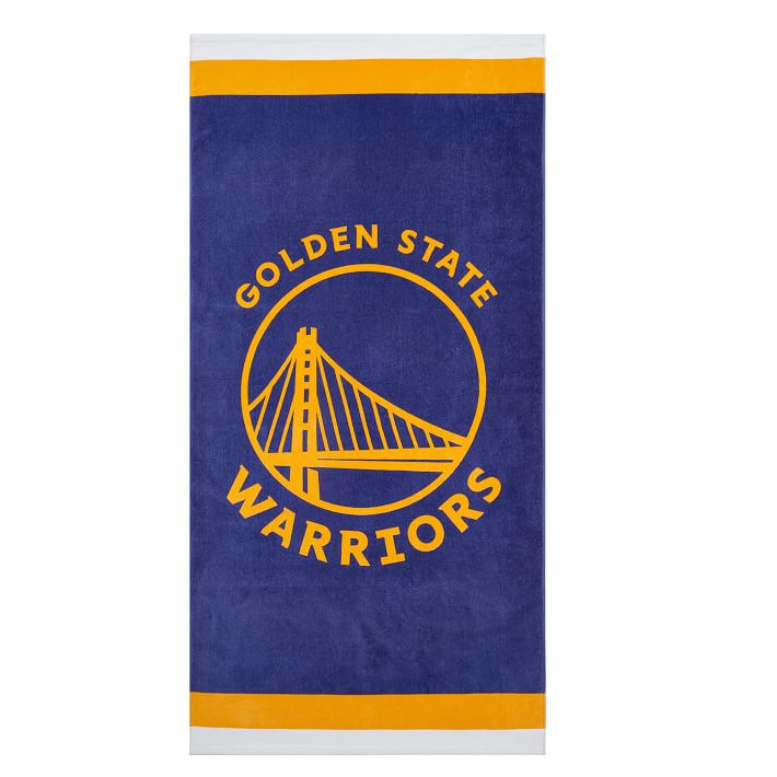 Golden State Warriors Beach Towel | Pottery Barn Teen