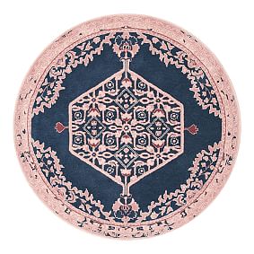 Angelina Round Tufted Rug | Teen Rug | Pottery Barn Teen