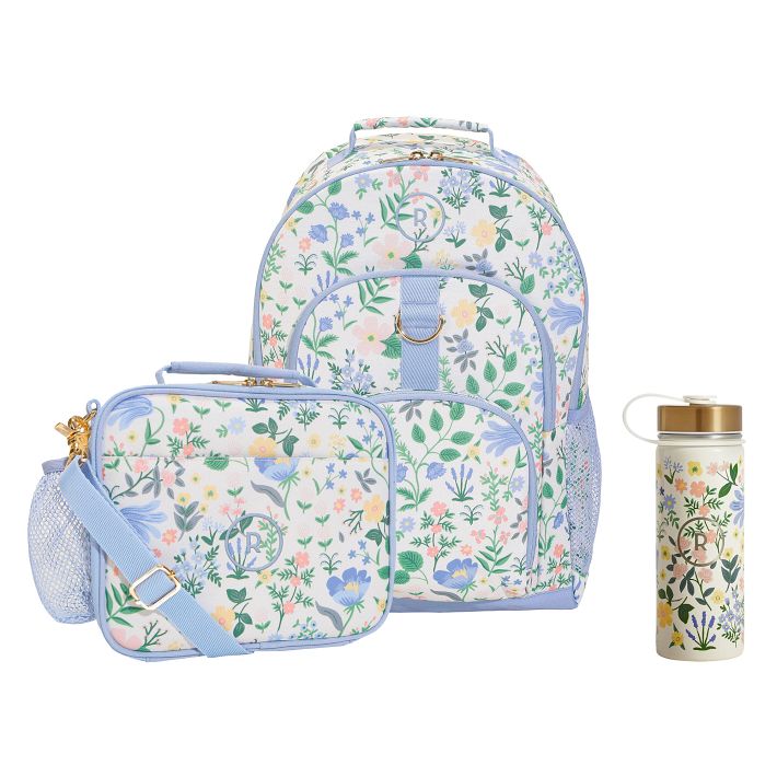 Gear-Up Rifle Paper Co. Cream Backpack and Cold Pack Lunch Box Bundle ...