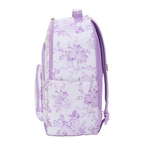 Gear-Up LoveShackFancy Lavender Damask Backpack | Pottery Barn Teen