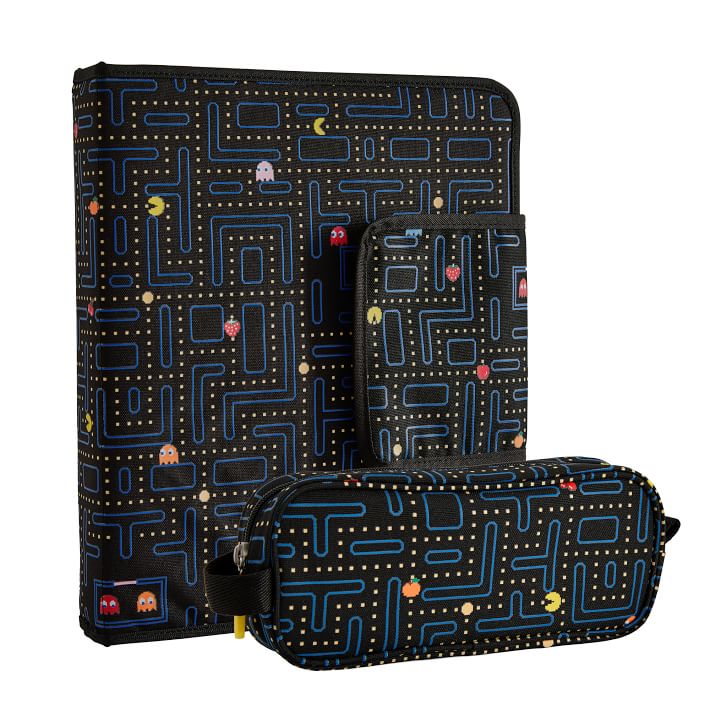 PAC-MAN™ Homework Folder & Pencil Case Bundle | Pottery Barn Teen