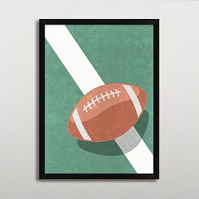 Football Framed Poster | Pottery Barn Teen