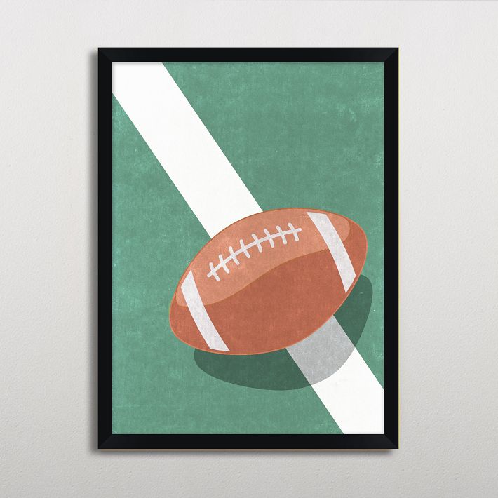 Football Framed Poster | Pottery Barn Teen