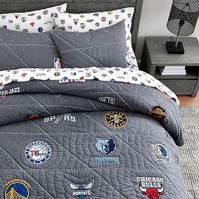 NBA All Teams Quilt | Pottery Barn Teen