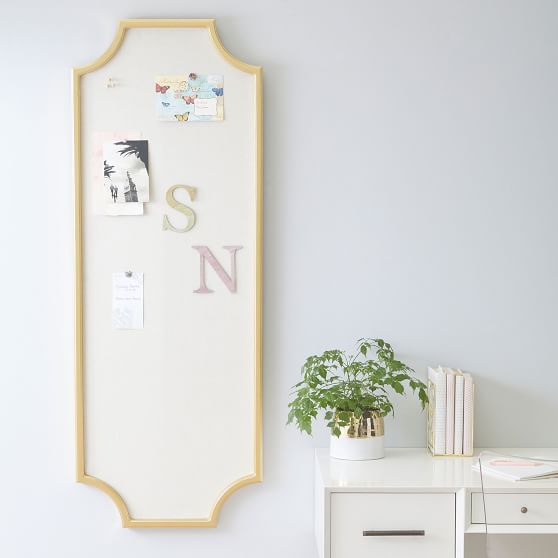 Full Length Scallop Pinboard | Pottery Barn Teen
