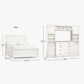 Hampton Storage Bed & Dresser Set | Teen Storage Beds | Pottery Barn Teen