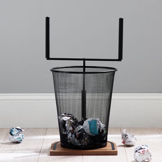 Fieldgoal Trash Can | Pottery Barn Teen