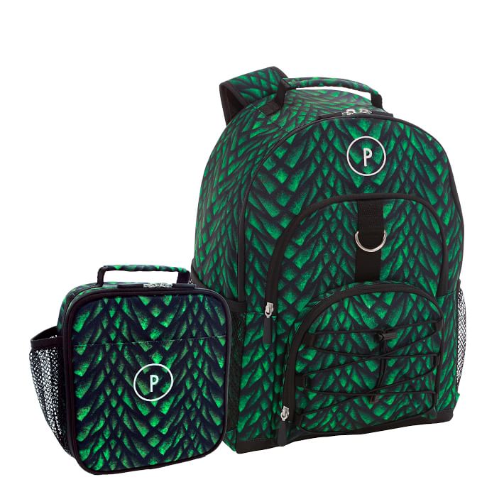 Gear-Up Dragon Skin Backpack & Classic Lunch Box Bundle, Set of 2 ...