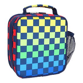 Gear-Up Rainbow Checkered Pixel Lunch Box | Pottery Barn Teen