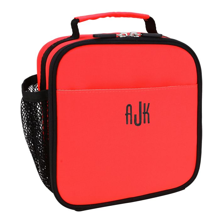 Gear-Up Neon Red Solid Lunch Box | Pottery Barn Teen