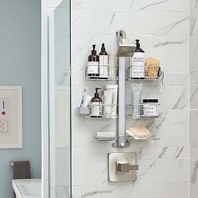 simplehuman Adjustable Shower Caddy | Pottery Barn Teen