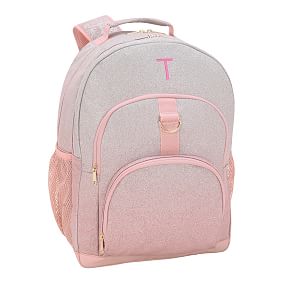 Gear-Up Blush Ombre Glitter Backpacks | Pottery Barn Teen