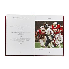 Little Red Book of Football Wisdom Leather-Bound Book | Pottery Barn Teen