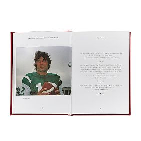 Little Red Book of Football Wisdom Leather-Bound Book | Pottery Barn Teen