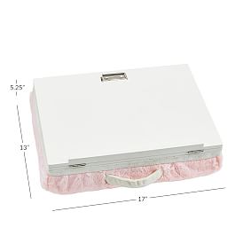 Faux Fur Adjustable Super Storage Lapdesk | Pottery Barn Teen