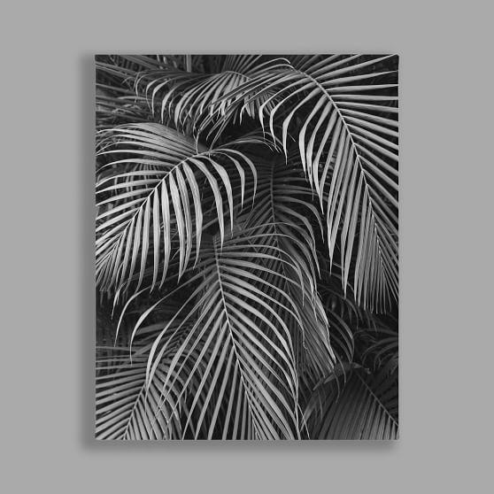 Minted® Silver Rain Canvas Art By Eliane Lamb | Pottery Barn Teen