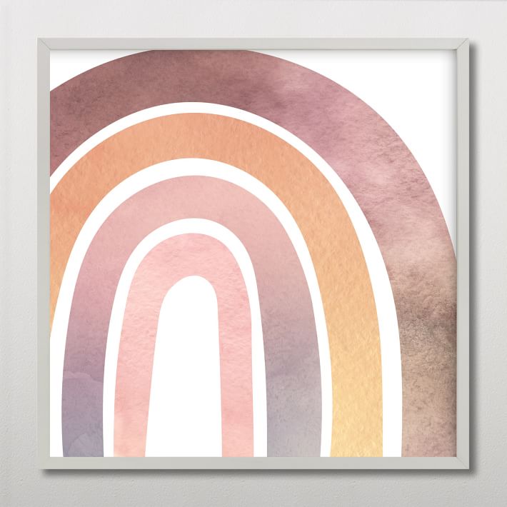 Minted® Magical Rainbow Framed Art by Kathy Par | Pottery Barn Teen