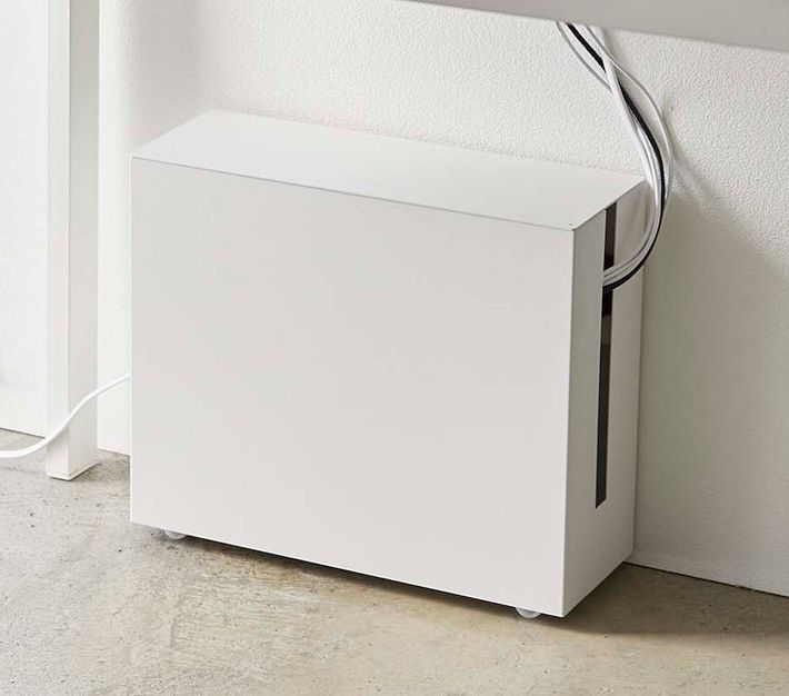 Rolling Cable Management Box | Pottery Barn Teen