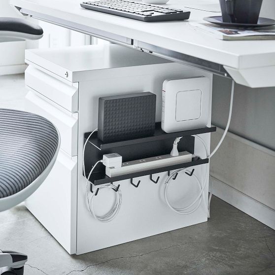 Wall-Mount Cable & Router Storage Rack | Pottery Barn Teen