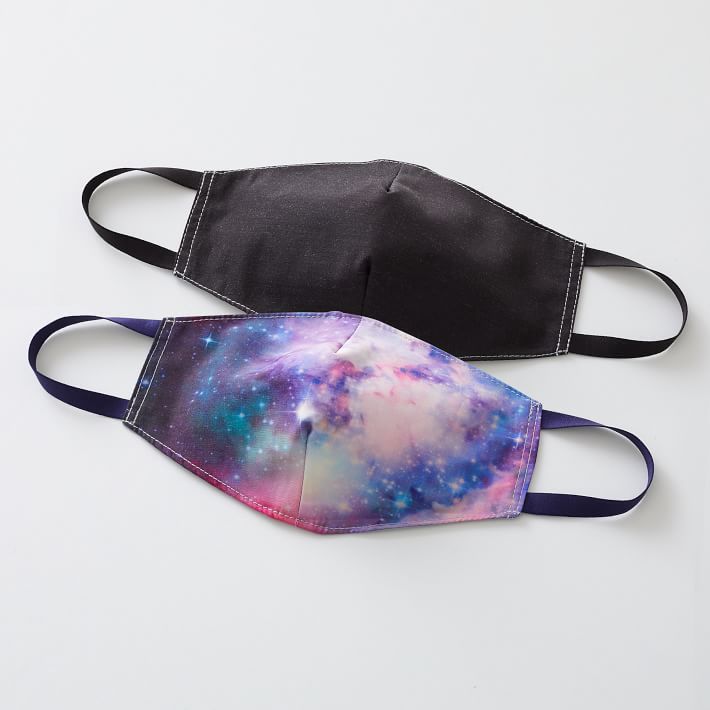 No Kid Hungry® Supernova Face Masks, Set of 2 | Pottery Barn Teen