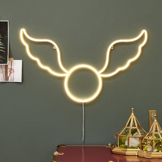 Harry Potter™ Golden Snitch™ LED Wall Light | Pottery Barn Teen