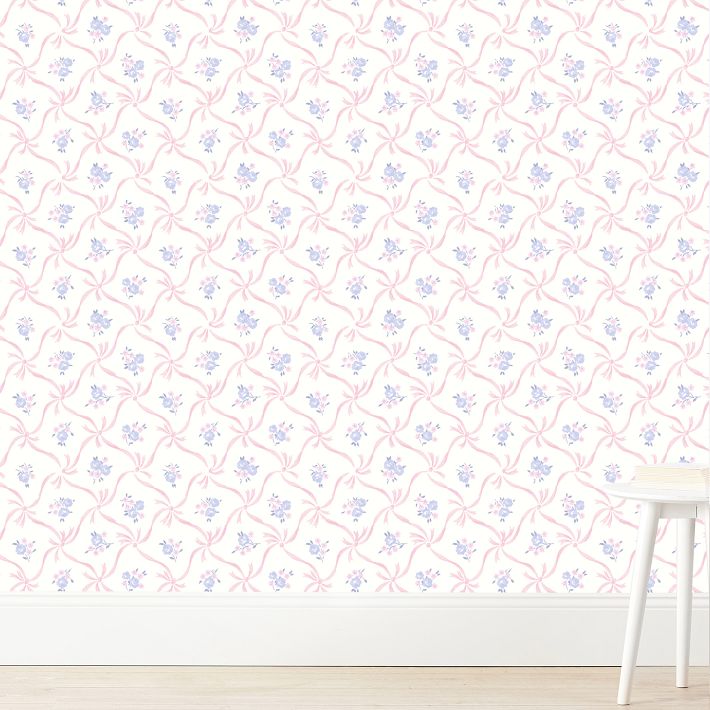 LoveShackFancy Purple Wallpaper Samples | Pottery Barn Teen