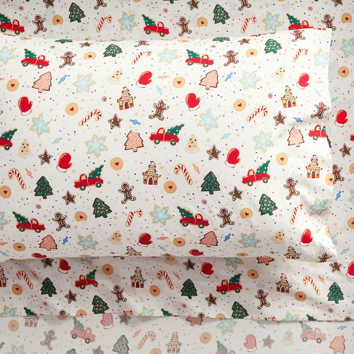 Rifle Paper Co. Gingerbread Cookie Organic Sheet Set | Pottery Barn Teen