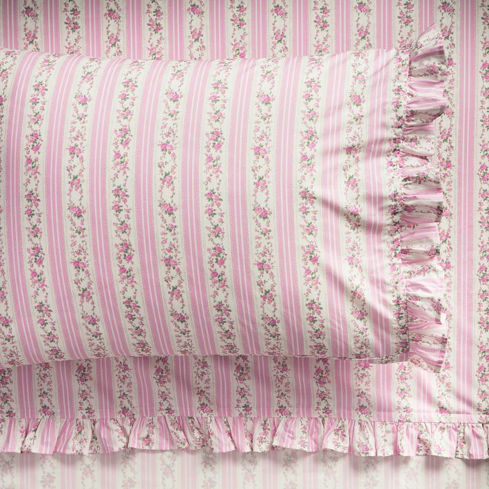 LoveShackFancy Palace Wall Sheet Set | Pottery Barn Teen
