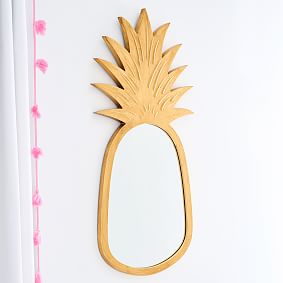 Lilly Pulitzer Pineapple Decorative Mirror | Pottery Barn Teen