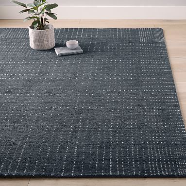 west elm x pbt Graduated Dot Wool Rug | Pottery Barn Teen