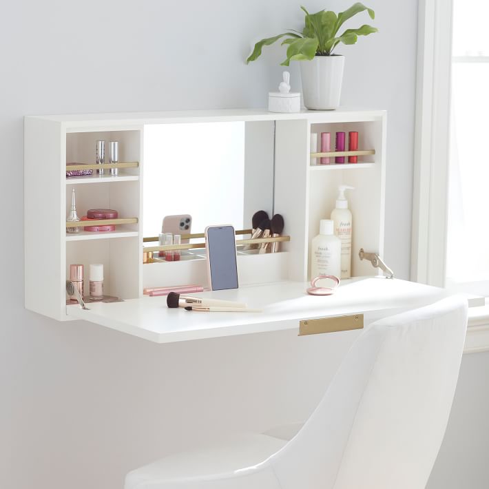 Slim Get Ready Beauty Station Pottery Barn Teen