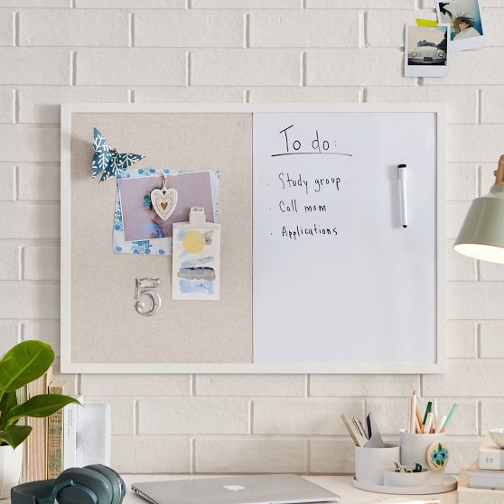 No Nails Dual Function Study Board (30"x21") | Pottery Barn Teen
