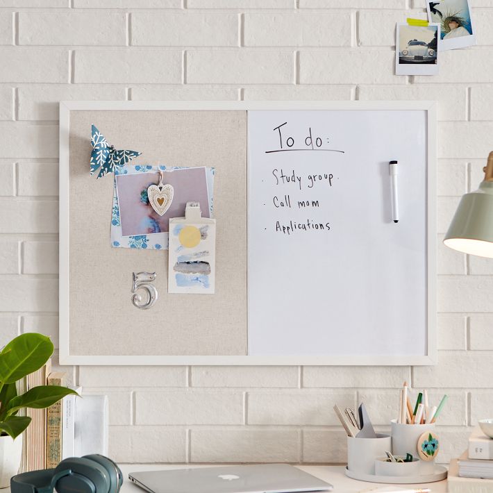No Nails Dual Function Study Board (30"x21") | Pottery Barn Teen