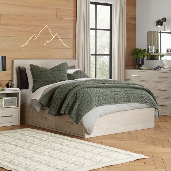 Locker Storage Bed Teen Storage Beds Pottery Barn Teen