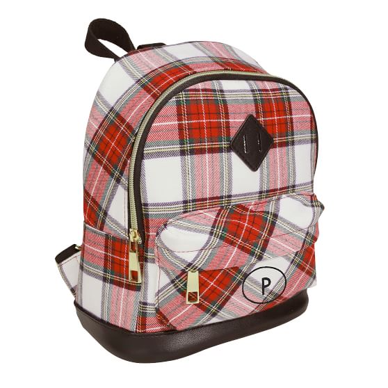 On The Go Red Plaid Backpack | Pottery Barn Teen