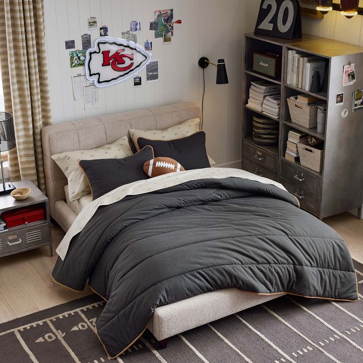 Pottery barn football sheets store
