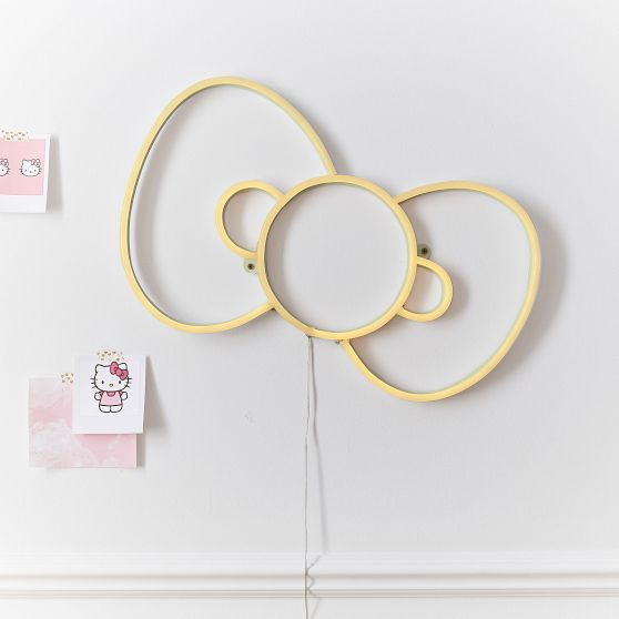 Hello Kitty® Bow LED Light | Pottery Barn Teen