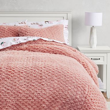 Pottery Barn Cloud Fur Standard Sham Grey