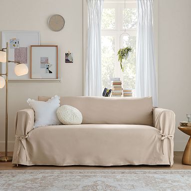 Sofa Slipcover Pottery Barn Teen