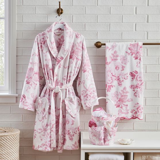 LoveShackFancy Shower Caddy Set & Bath Linen Set | Pottery Barn Teen