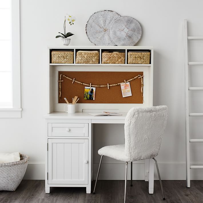 Mini desk hutch store