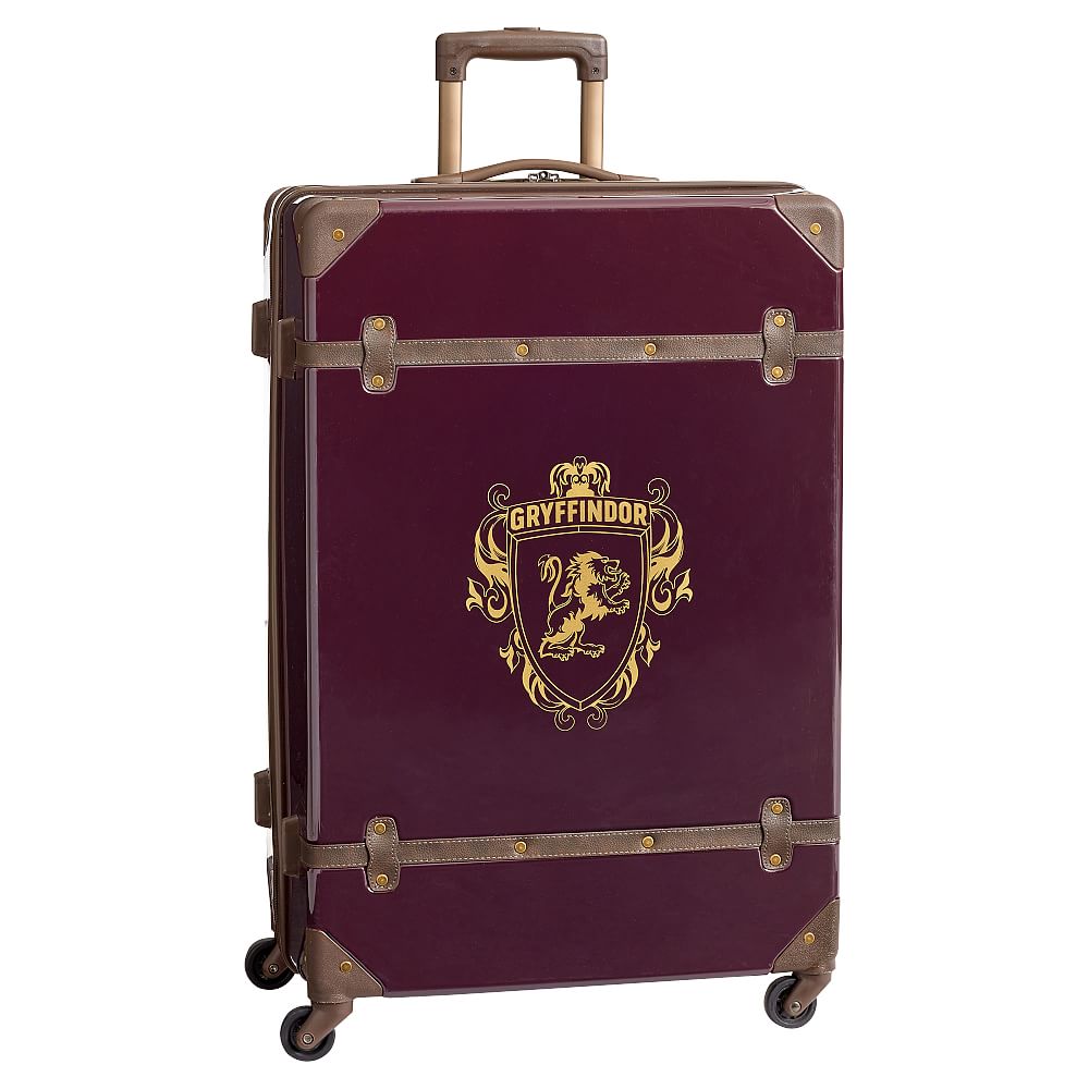Harry Potter™ Hard-Sided Gryffindor™ Checked Spinner Suitcase | Pottery ...