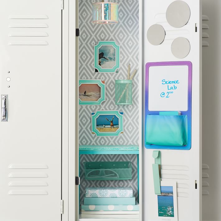 Irridescent Locker Pendant Light | Locker Decoration | Pottery Barn Teen