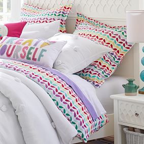 Petal Pop Flannel Girls Sheet Set | Sale | Pottery Barn Teen