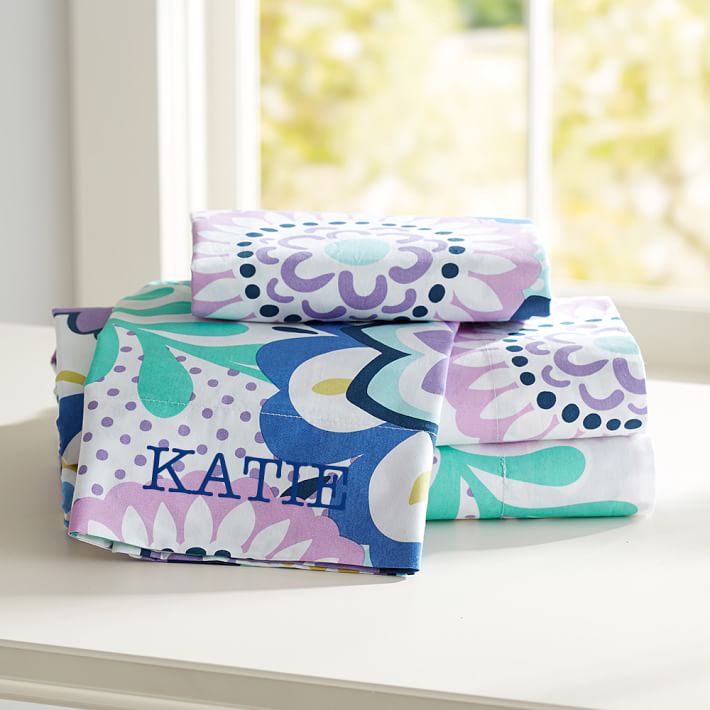 Flower Burst Girls Sheets | Sale | Pottery Barn Teen