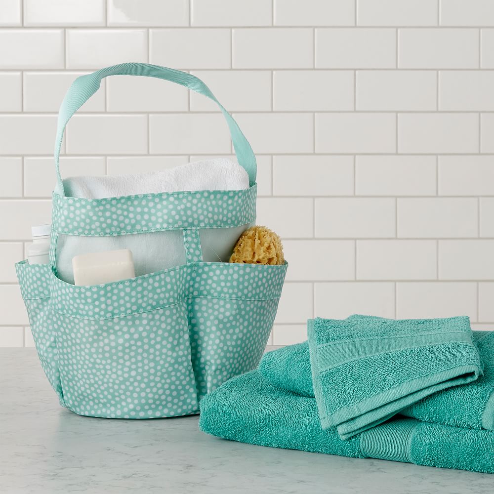 Dorm Shower Bundle - Mini Dot | Pottery Barn Teen
