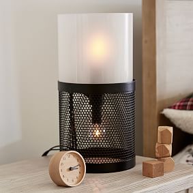 Perforated Double Bulb Table Lamp | Teen Lamp | Pottery Barn Teen