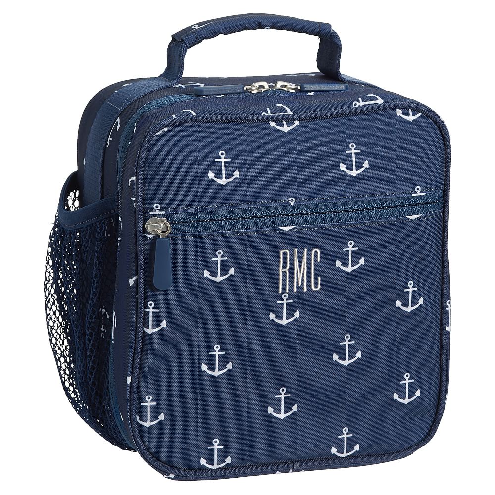 Navy Anchor Classic Lunch Box For Teens | Pottery Barn Teen