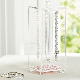 Kennedy Acrylic Necklace Stand Jewelry Storage Pottery Barn Teen