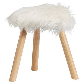 Chloe Mini Stool | Lounge Chair | Pottery Barn Teen